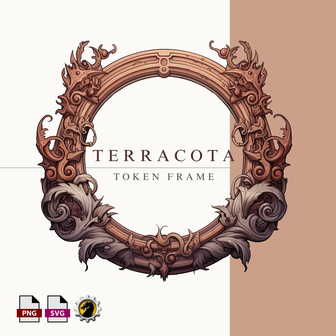 D&D Token Border for Dungeons and Dragons Tabletop RPG Roll20 VTT ...