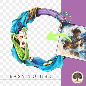 D&D Bard Token Border for Dungeons and Dragons Tabletop RPG Roll20 VTT ...