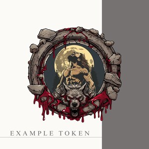 D&D Werewolf Token Border for Dungeons and Dragons Tabletop RPG Roll20 ...