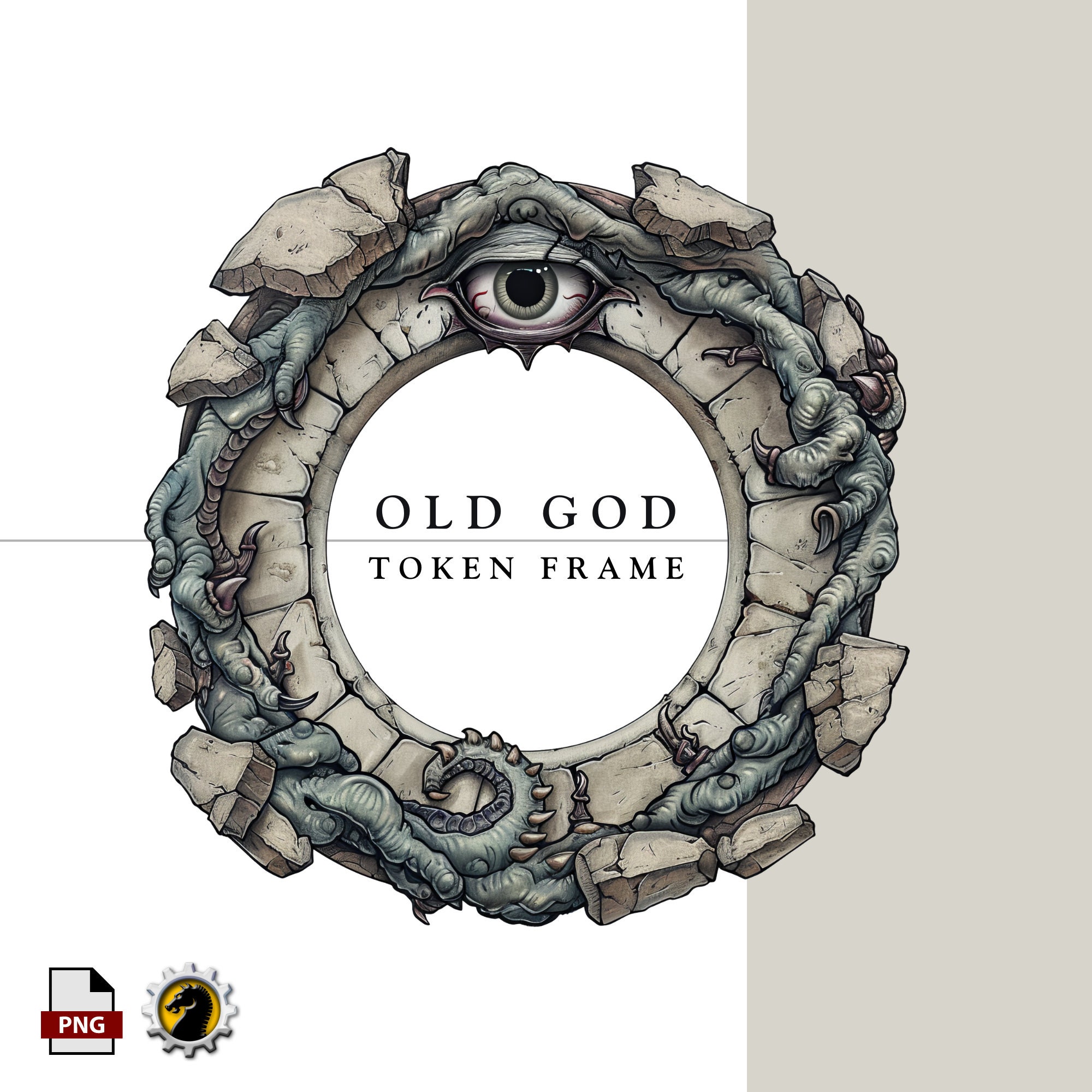 D&D Old God Token Border for Dungeons and Dragons Tabletop RPG Roll20 ...