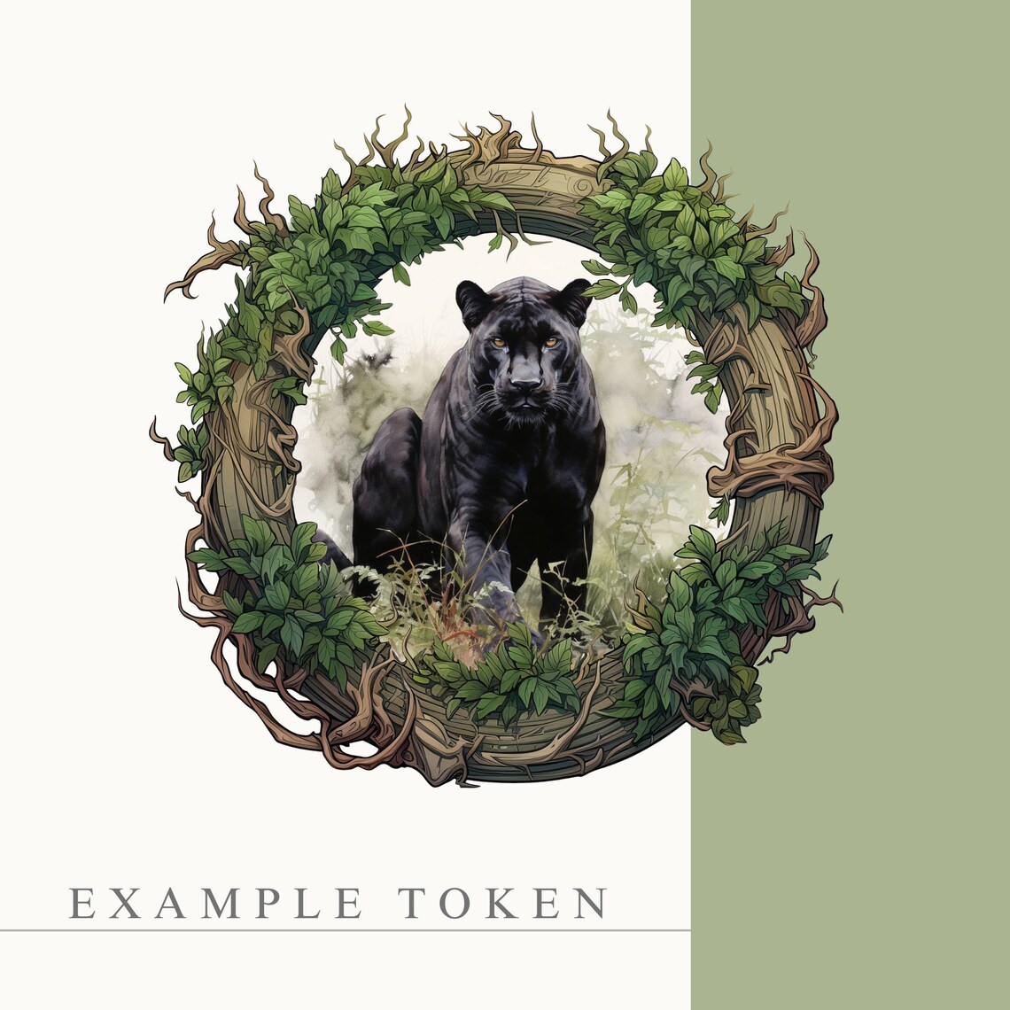 D&D Druid Token Border for Dungeons and Dragons Tabletop RPG Roll20 VTT ...