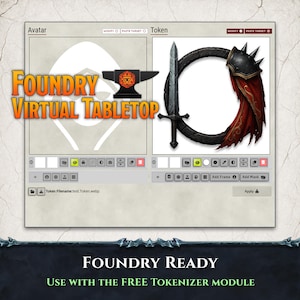 Warrior Paladin Token Border for Dnd Character Portraits (PNG Files ...