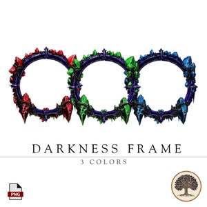 D&D Dark Crystal Token Border for Dungeons and Dragons Tabletop RPG ...