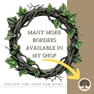 D&D Druid Token Border for Dungeons and Dragons Tabletop RPG Roll20 VTT ...