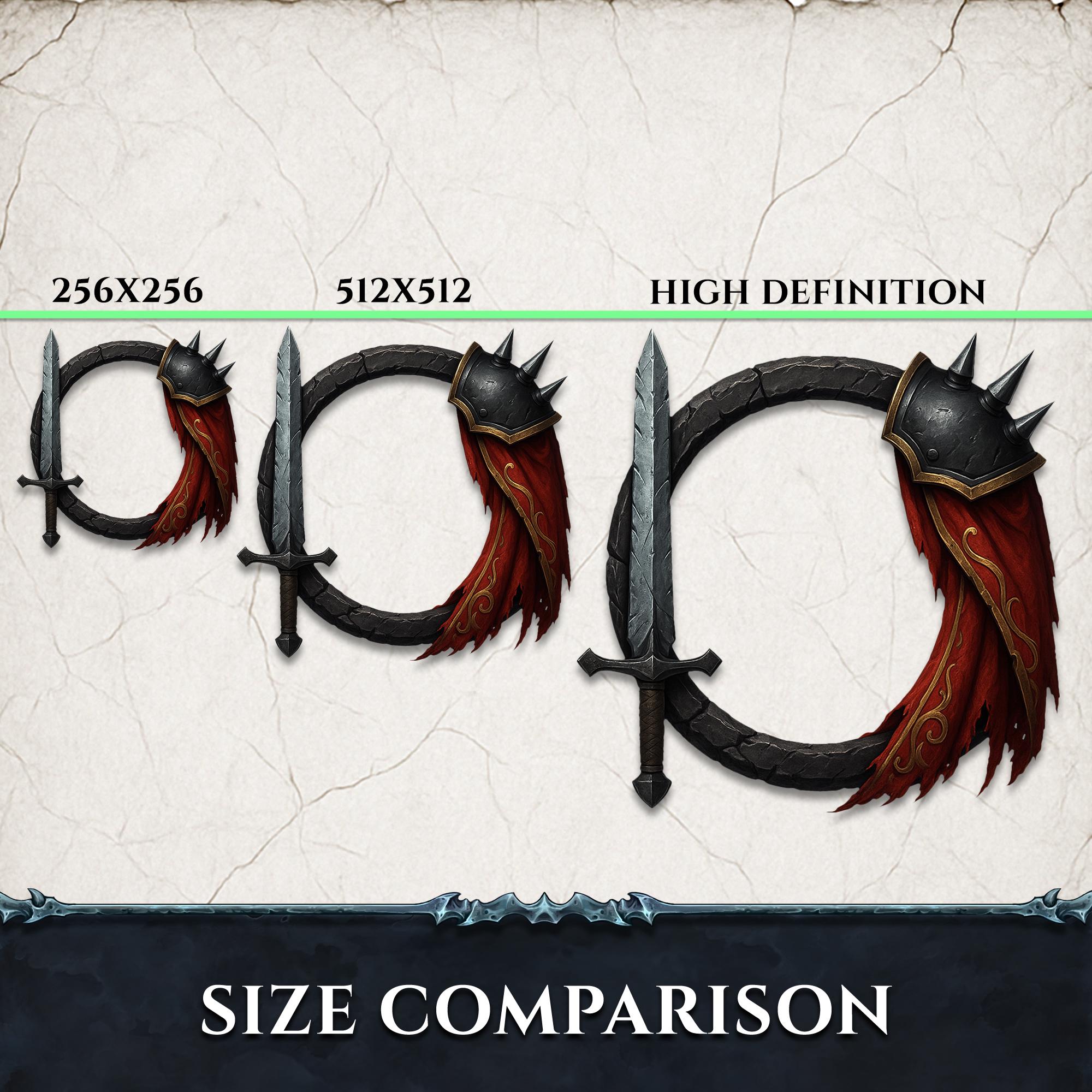 Warrior Paladin Token Border for Dnd Character Portraits (PNG Files ...