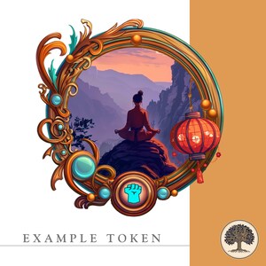 D&D Monk Class Token Border for Dungeons and Dragons Tabletop RPG ...