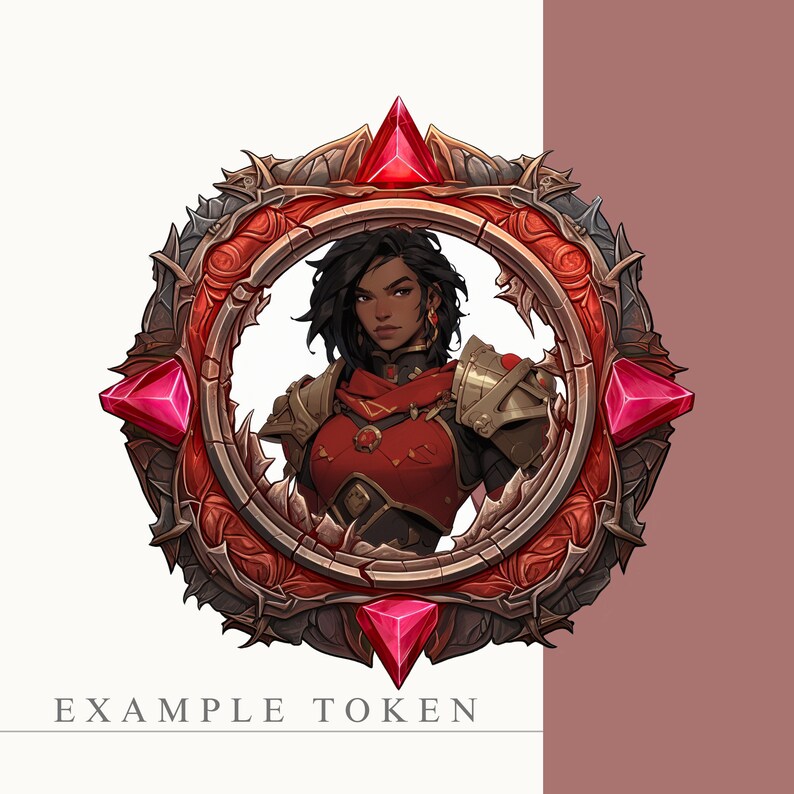 D&D Token Border for Dungeons and Dragons Tabletop RPG Roll20 VTT ...