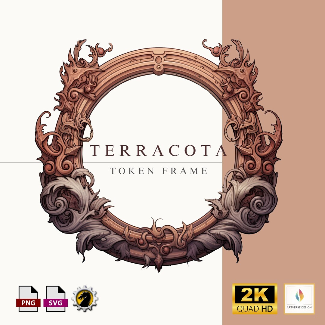 D&D Token Border for Dungeons and Dragons Tabletop RPG Roll20 - Etsy