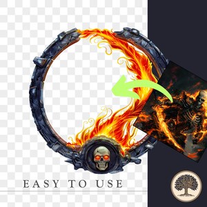 D&D Lich Undead Token Border for Dungeons and Dragons Tabletop RPG ...