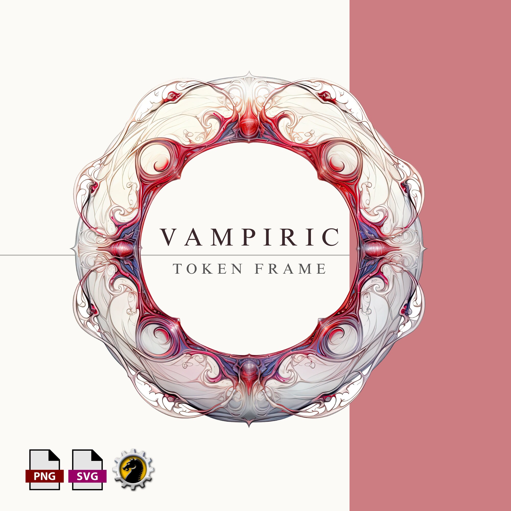 D&D Token Border for Dungeons and Dragons Tabletop RPG Roll20 VTT ...