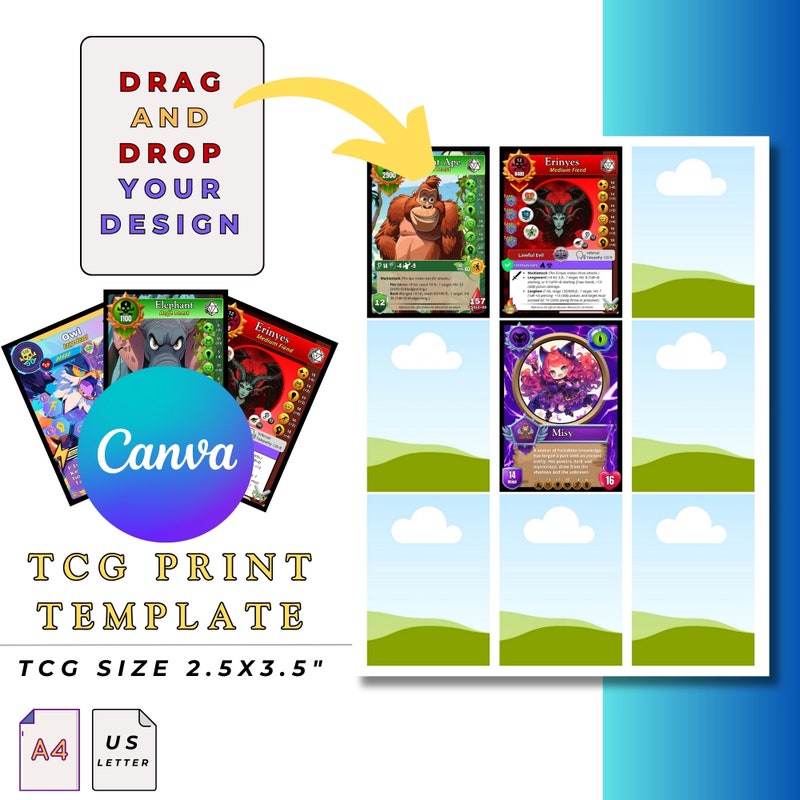 Tcg Card Player - Etsy