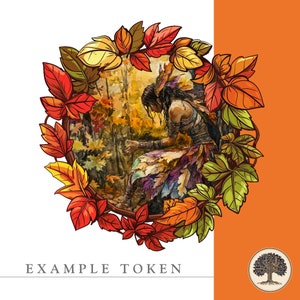 D&D Fall Token Border for Dungeons and Dragons Tabletop RPG Roll20 VTT ...