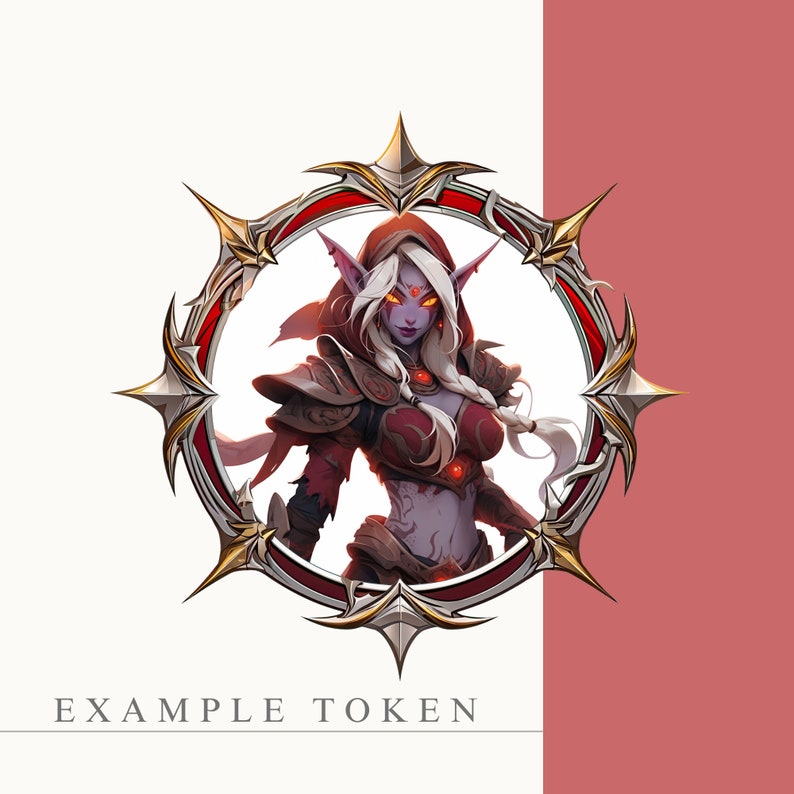 D&D Border Bundle 15 Token Borders for Tabletop Dungeons and Dragons ...