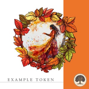 D&D Fall Token Border for Dungeons and Dragons Tabletop RPG Roll20 VTT ...