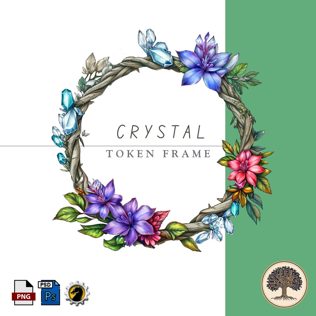 D&D Token Border for Dungeons and Dragons Tabletop RPG Roll20 VTT ...