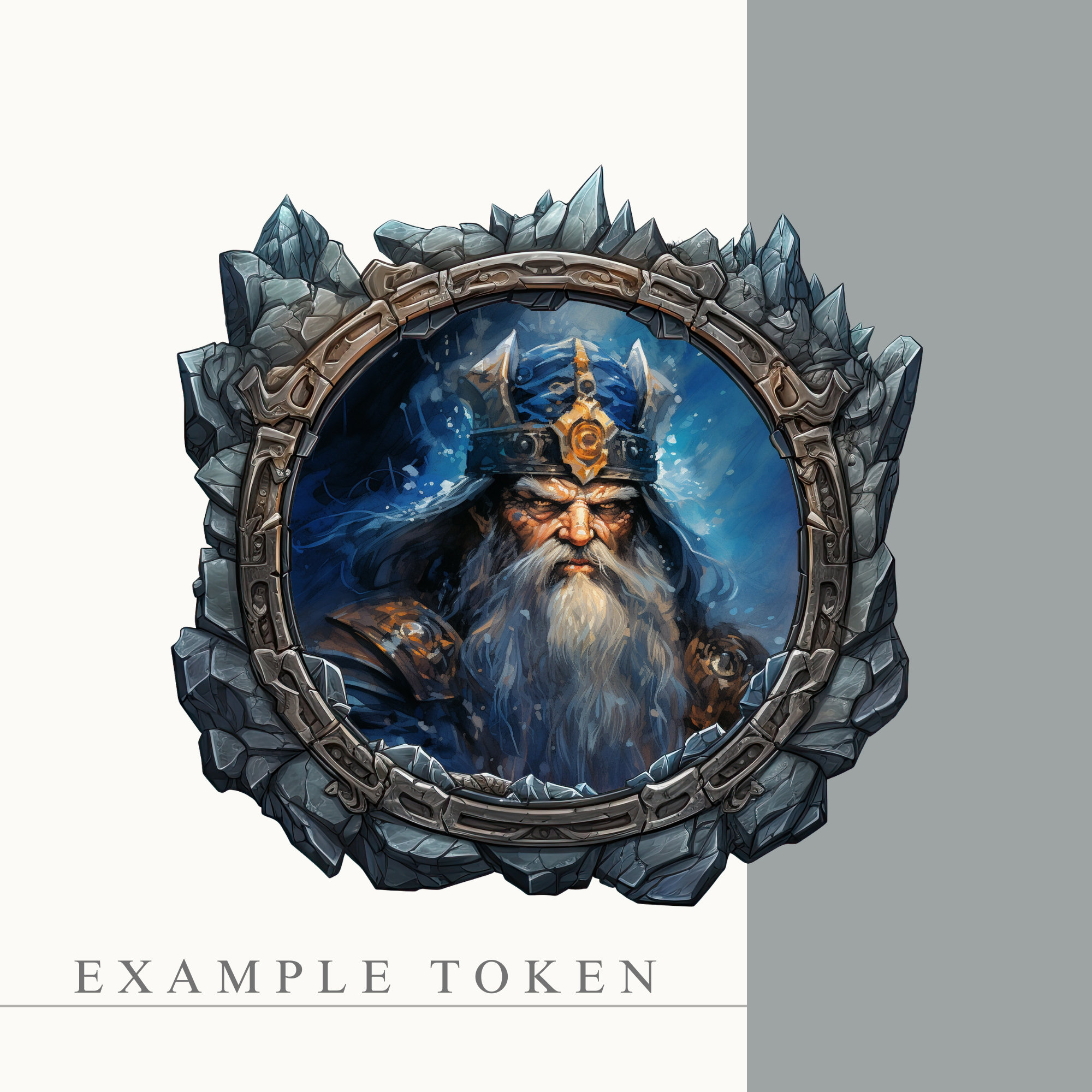 D&D Duergar Token Border for Dungeons and Dragons Tabletop RPG Roll20 VTT Foundry and Dnd ...