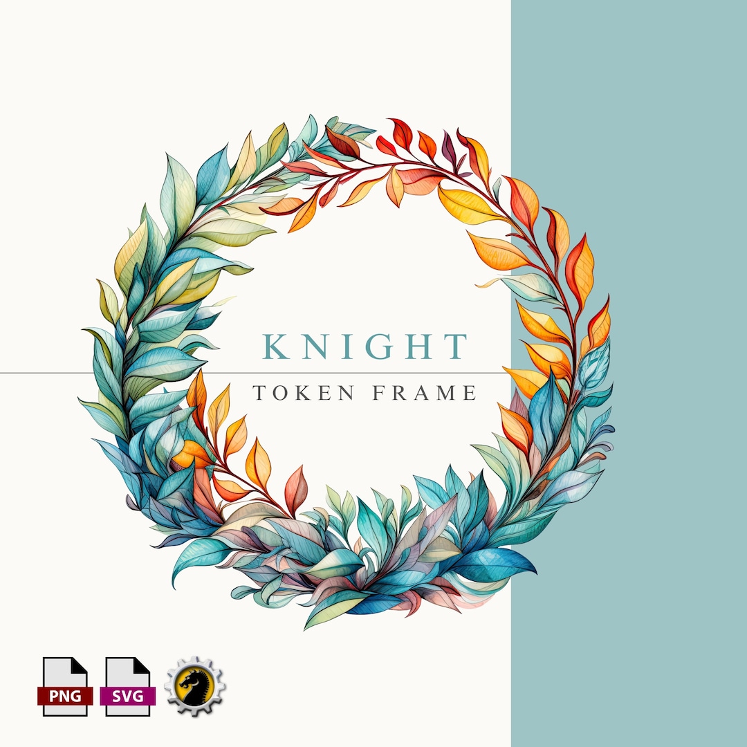 D&D Paladin Token Border for Dungeons and Dragons Tabletop RPG Roll20 ...