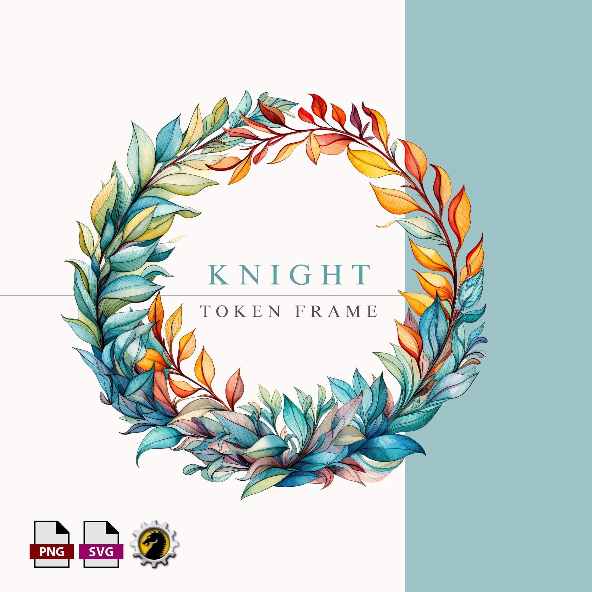 D&D Paladin Token Border for Dungeons and Dragons Tabletop RPG Roll20 ...