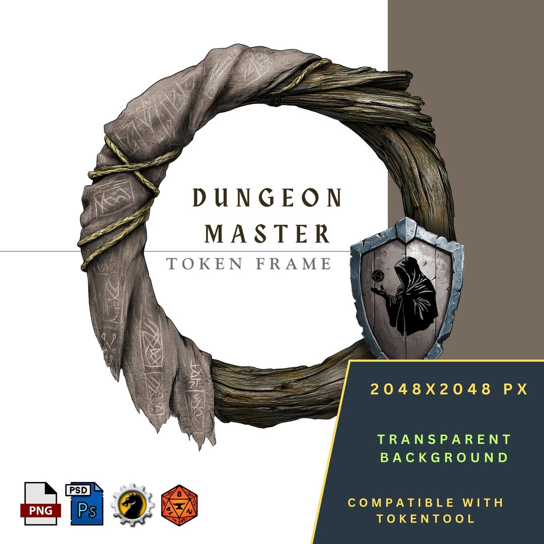 D&D Dungeon Master Border for Dungeons and Dragons Tabletop RPG Roll20 ...