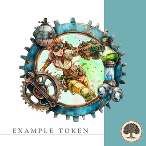 D&D Artificer Token Border for Dungeons and Dragons Tabletop RPG Roll20 ...