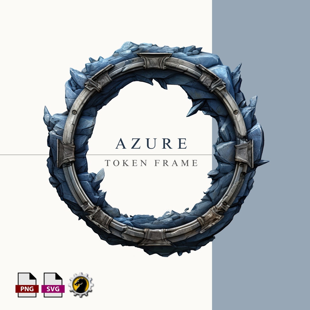 D&D Drow Token Border for Dungeons and Dragons Tabletop RPG Roll20 VTT ...