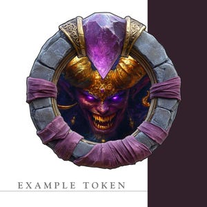 Dnd Border Bundle 12 Token Frames for Tabletop Dungeons and Dragons RPG ...