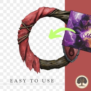 Dnd Class Colored Mantle Frames With Shield Icon 13 Colors Borders for ...