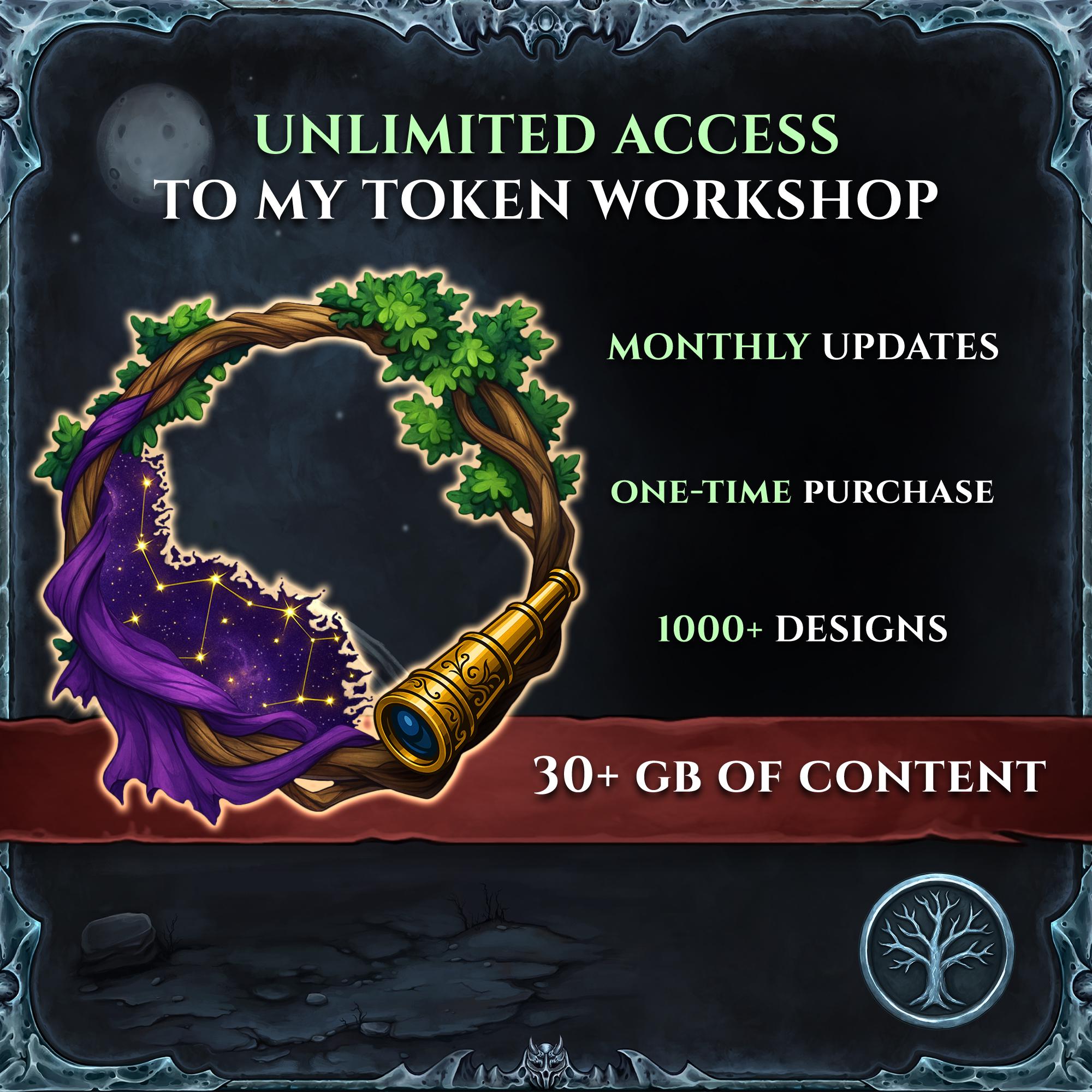 D&D Token Workshop: Unlimited Access, VTT Assets (digital Download ...