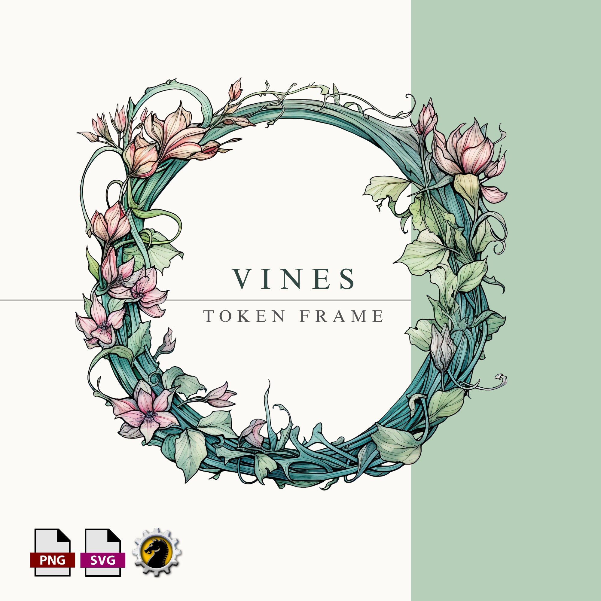 D&D Token Border for Dungeons and Dragons Tabletop RPG Roll20 VTT ...