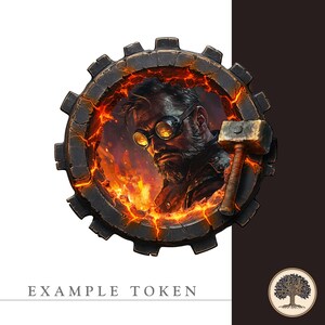 D&D Artificer Battle Smith Token Border for Dungeons and Dragons ...