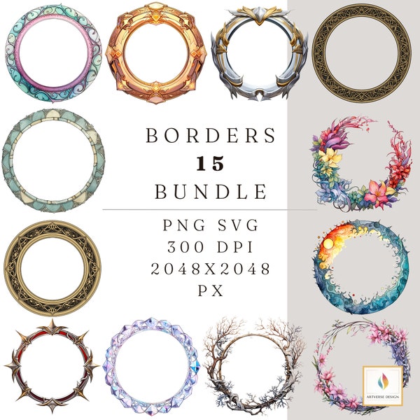 Dnd Token Borders - Etsy