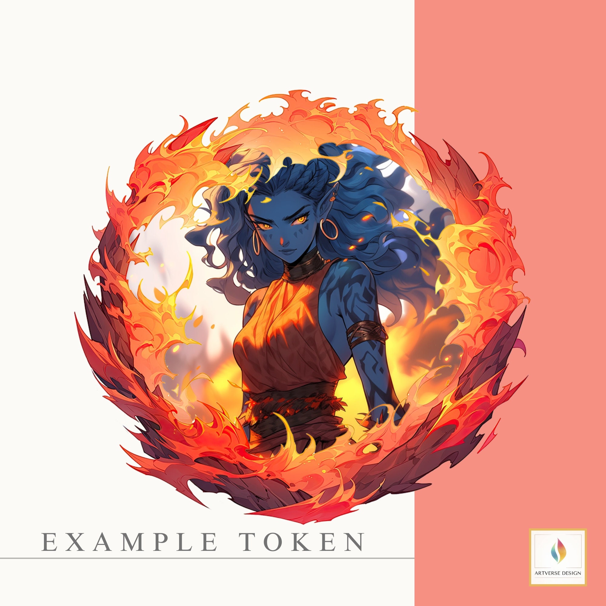 D&D Token Border for Dungeons and Dragons Tabletop RPG Roll20 - Etsy UK