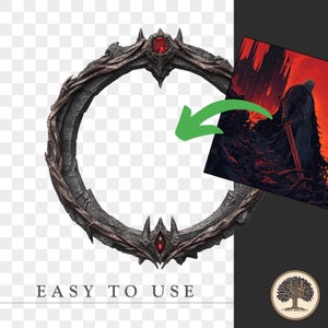 D&D Sauron Token Border for Dungeons and Dragons Tabletop RPG Roll20 ...