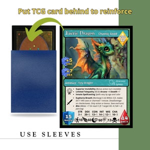 D&D DIY Monster Cards | TCG Sized 2.5x3.5 Dungeons and Dragons 5e ...