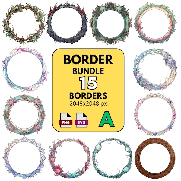 Dnd Token Border - Etsy