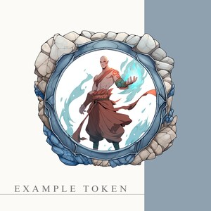 D&D Token Border for Dungeons and Dragons Tabletop RPG Roll20 VTT ...