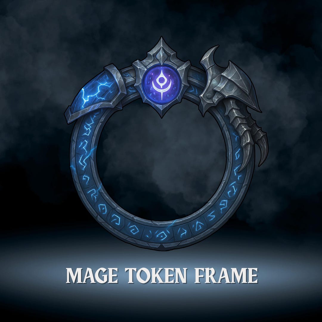 D&D Token Border for Dungeons and Dragons Tabletop RPG Roll20 VTT ...