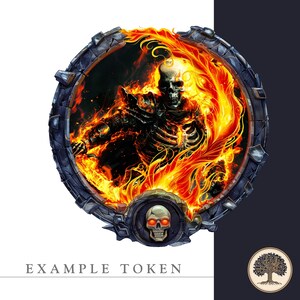 D&D Lich Undead Token Border for Dungeons and Dragons Tabletop RPG ...