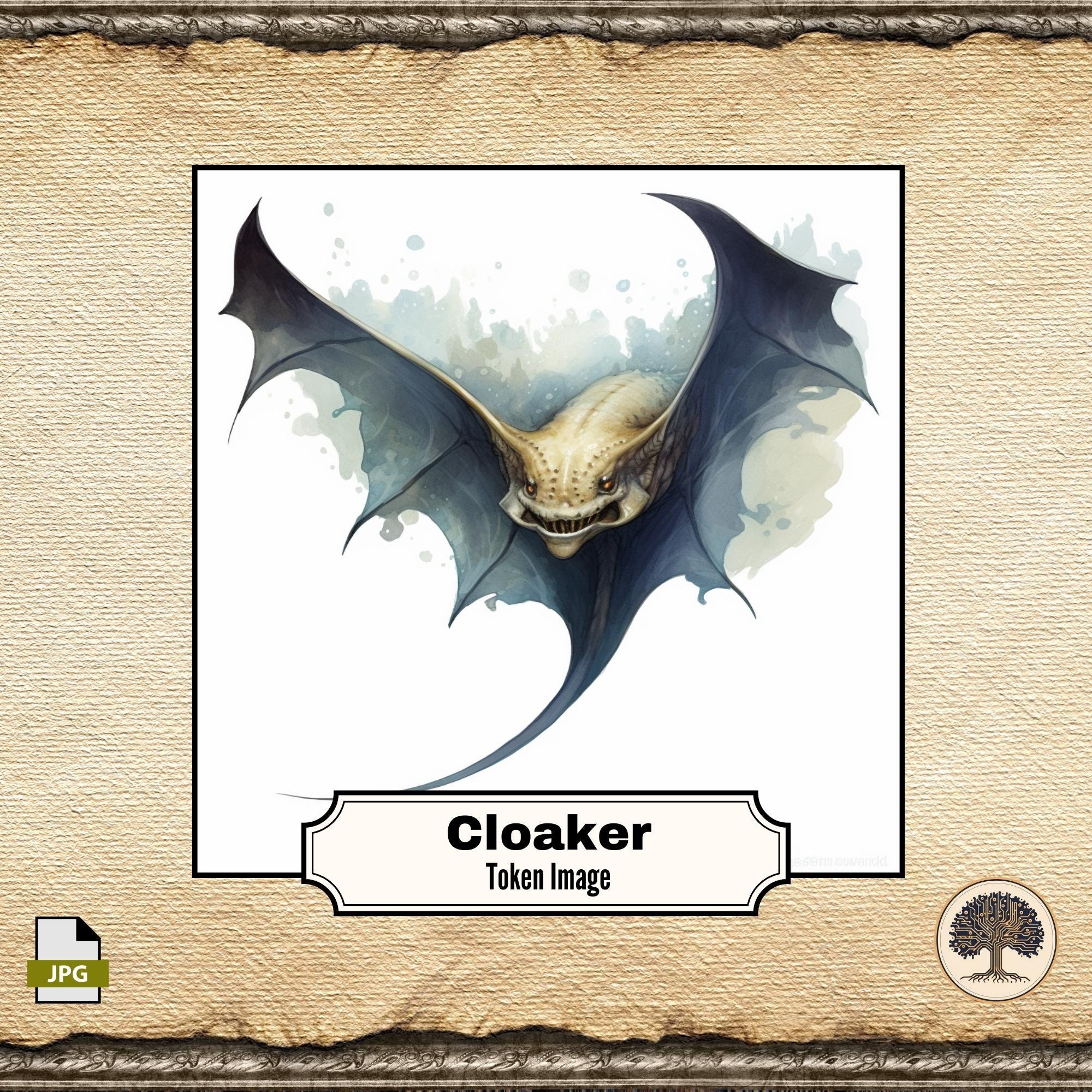 Cloaker Monster Token Image JPG for Dungeons and Dragons Token - Etsy