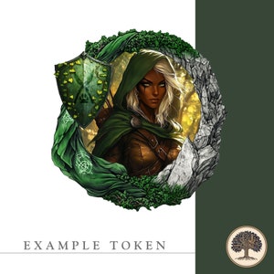 D&D Ranger Token Border for Dungeons and Dragons Tabletop RPG Roll20 ...