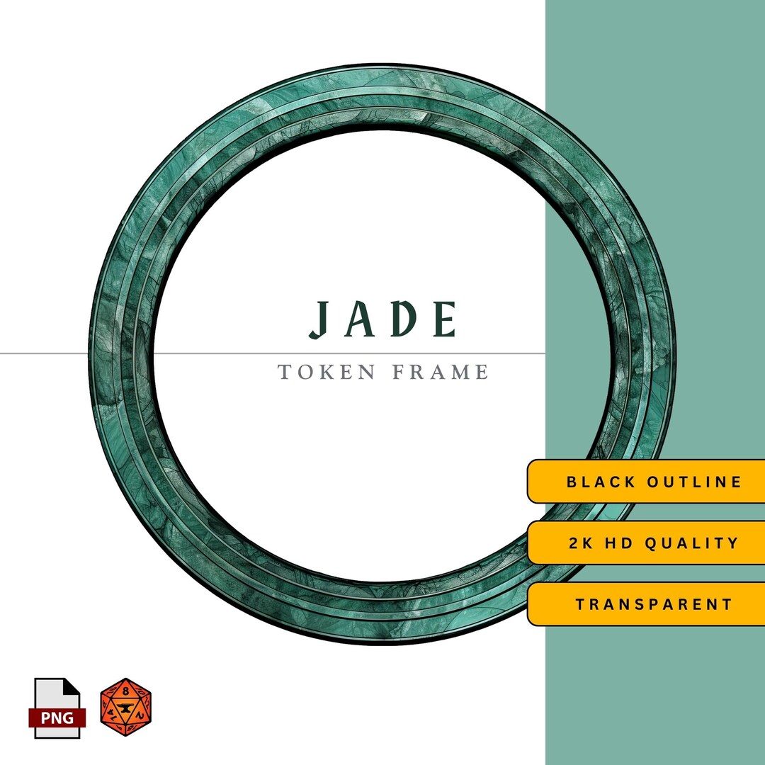 D&D Token Border for Dungeons and Dragons Tabletop RPG Roll20 VTT ...