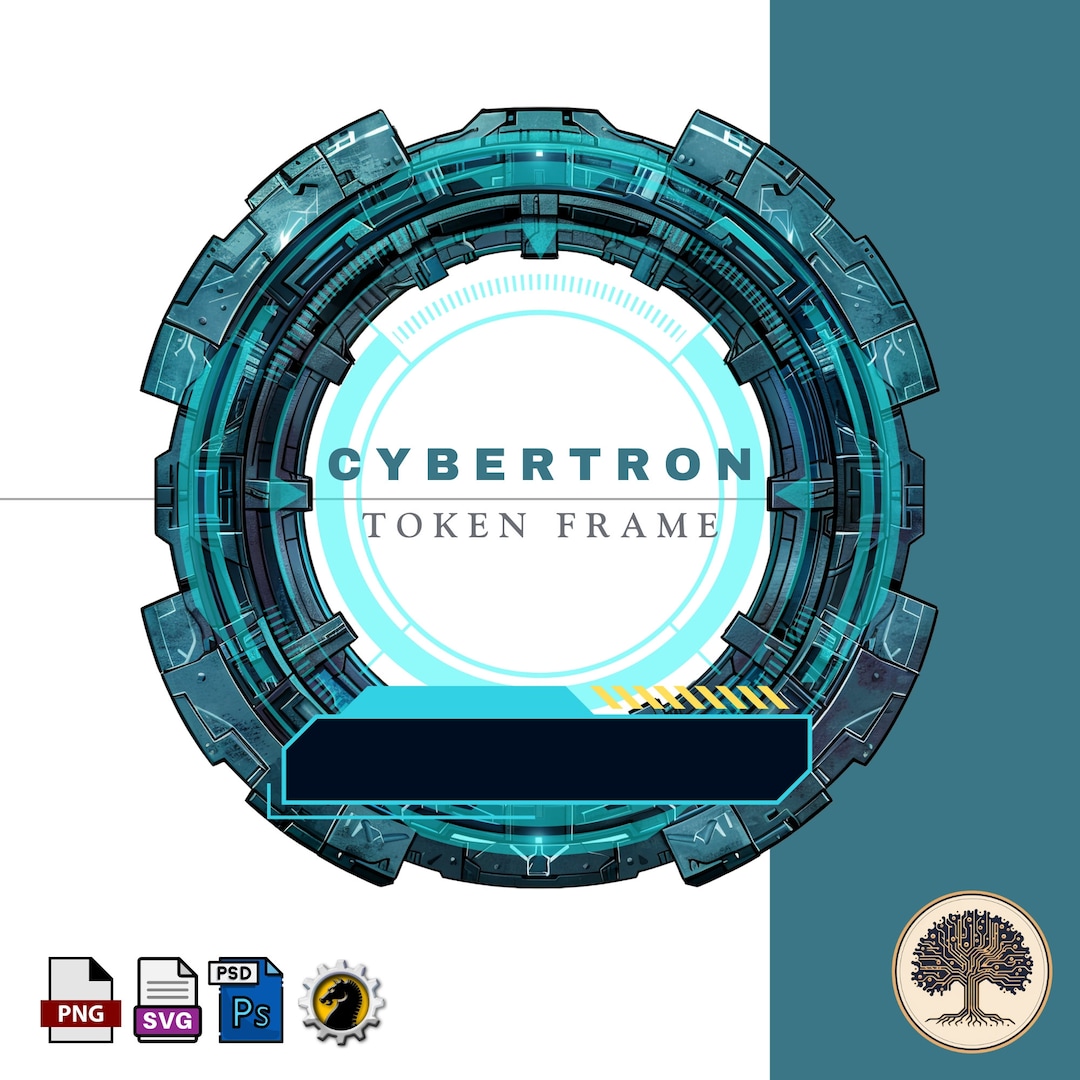 D&D Token Border for Dungeons and Dragons Tabletop RPG Roll20 VTT ...