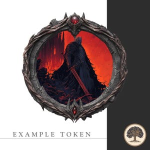 D&D Sauron Token Border for Dungeons and Dragons Tabletop RPG Roll20 ...