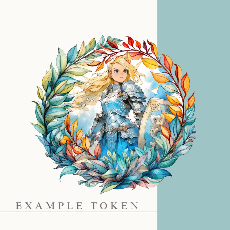 D&D Paladin Token Border for Dungeons and Dragons Tabletop RPG - Etsy