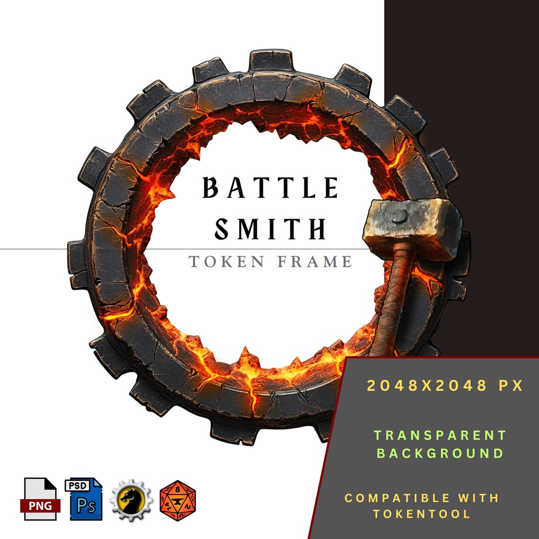 D&D Artificer Battle Smith Token Border for Dungeons and Dragons ...