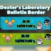 Dexter’s Laboratory Classroom Bulletin Border - Etsy