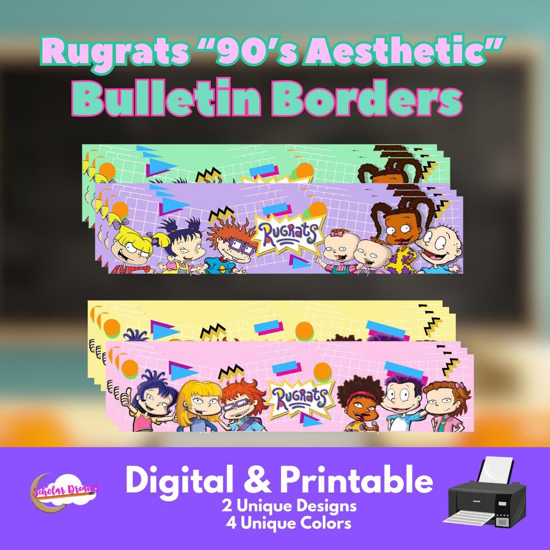Rugrats (90s Aesthetic) Bulletin Borders - Etsy