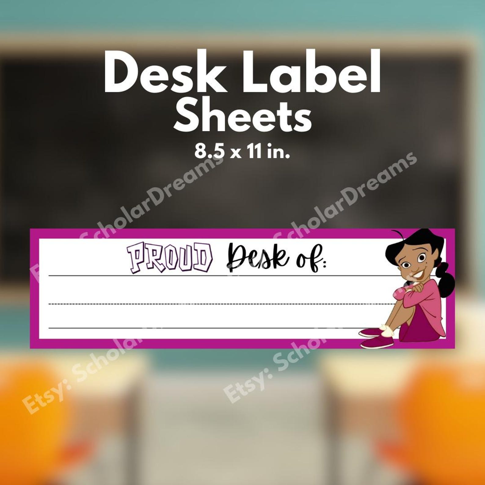The Proud Family Tropical Classroom Decor Mini Bundle (PRINTABLE ...