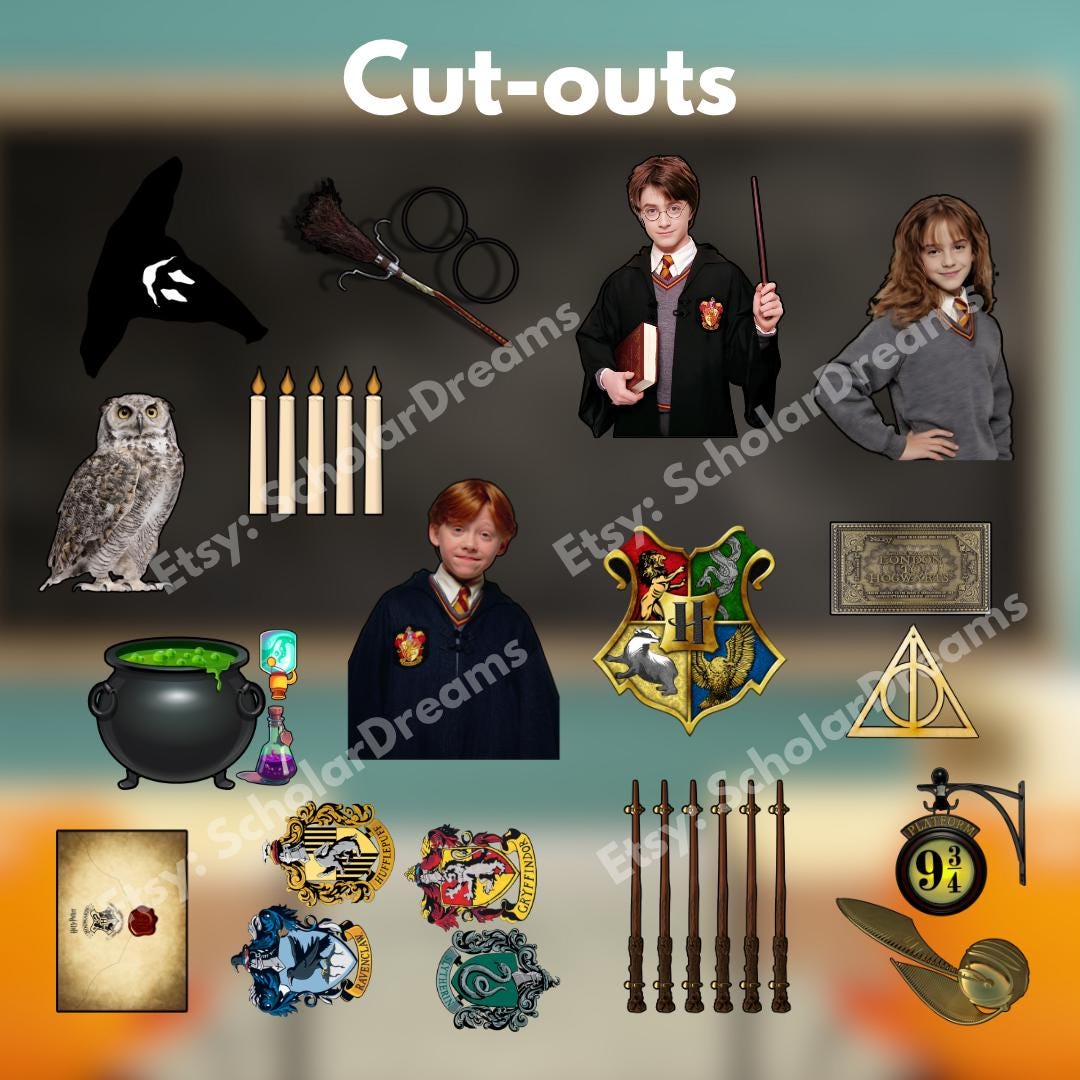 Hogwarts Magical Ultimate Classroom Bundle (editable) - Etsy