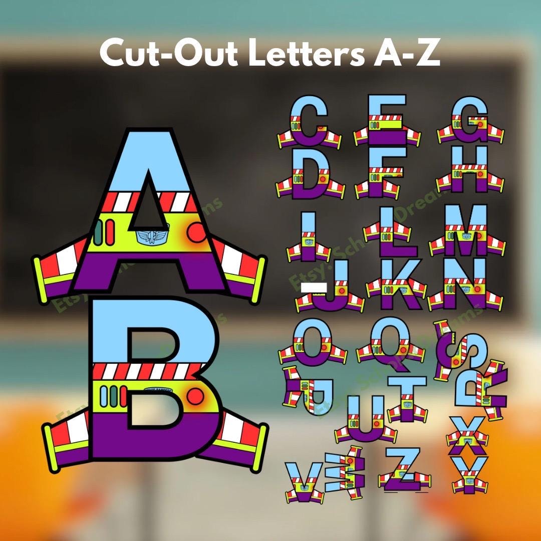 Toy Story Editable Super Classroom Bundle With Letters and Numbers! - Etsy